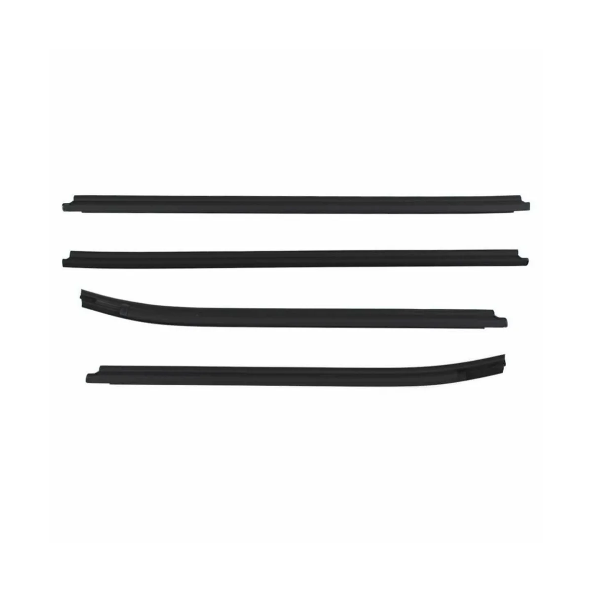 1-Set-Car-Door-Glass-Outer-Sealing-Strip-Assembly-for-Toyota-Fortuner ...