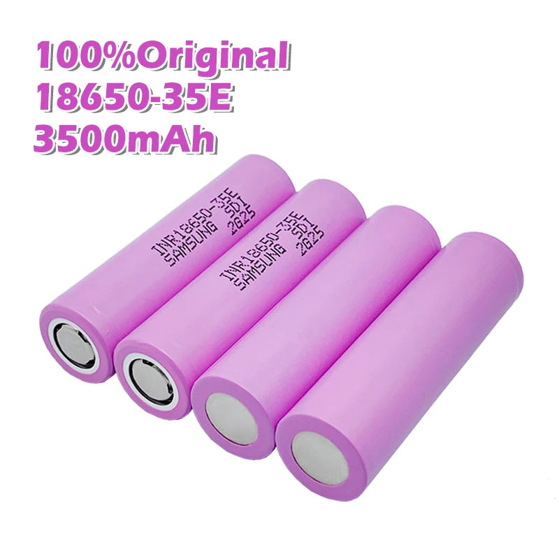 Batería recargable 100% Original 18650 3500mAh 20A descargada INR18650 ...