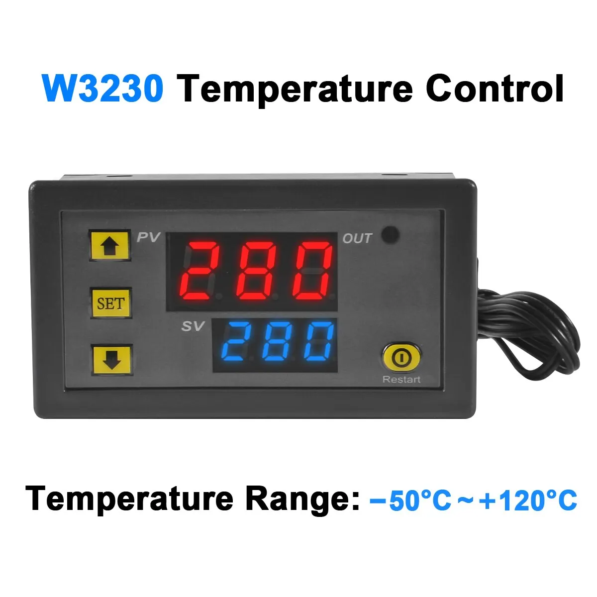 W3230-Mini-Digital-Temperature-Controller-12V-24V-220V-Thermostat-Regulator-Heating-Control ...