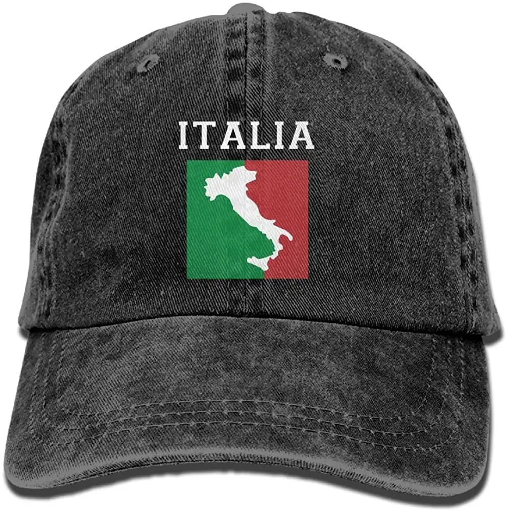 Italia-Italy-Italian-Flag-Cap-Adjustable-Cowboys-Hats-Baseball-Cap-for ...