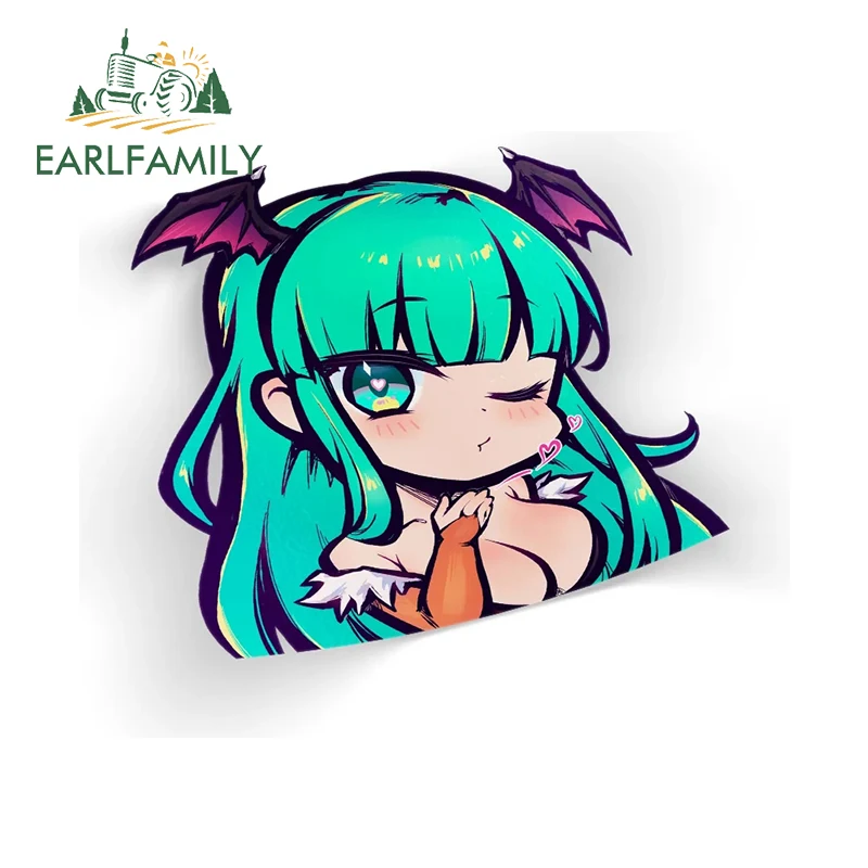 EARLFAMILY-13cm-X-11-1cm-for-Morrigan-Chibi-Peek-Car-Stickers ...