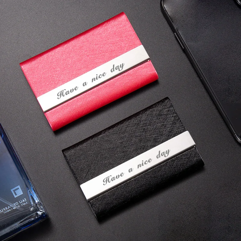 Stainless-Steel-Business-Card-Case-Laser-Engraved-Personalized-Logo ...