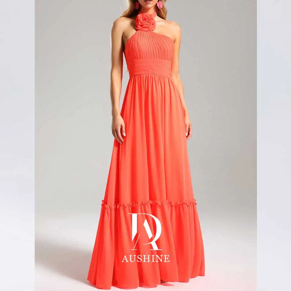 Aushine-Dress-Luxury-Birthday-Evening-Dress-Floor-Length-Sleeveless-Summer-Elegant-Wedding-Party ...