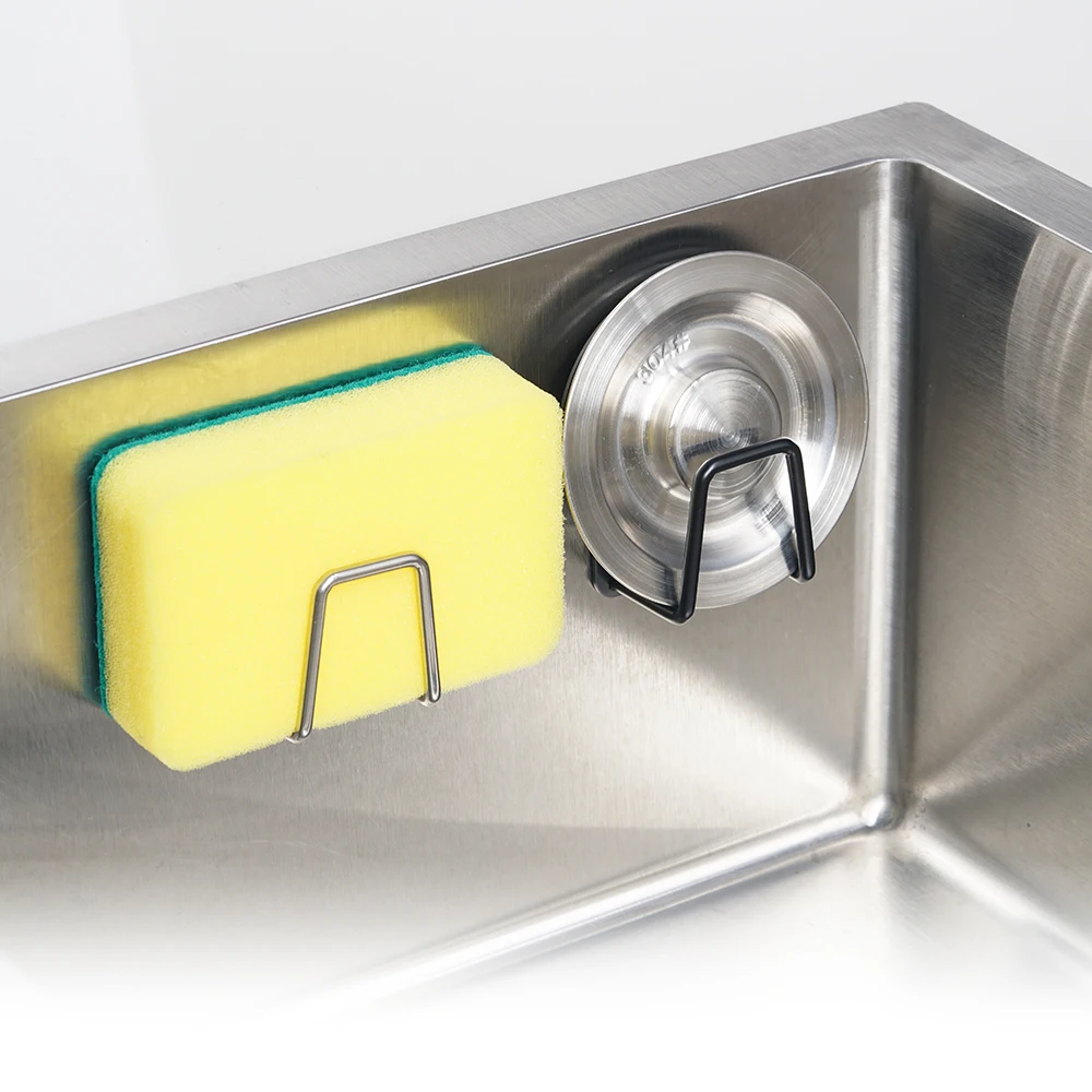 Sponge Holders Kitchen Sinks | Stainless Steel Sponge Holder - 4pcs ...