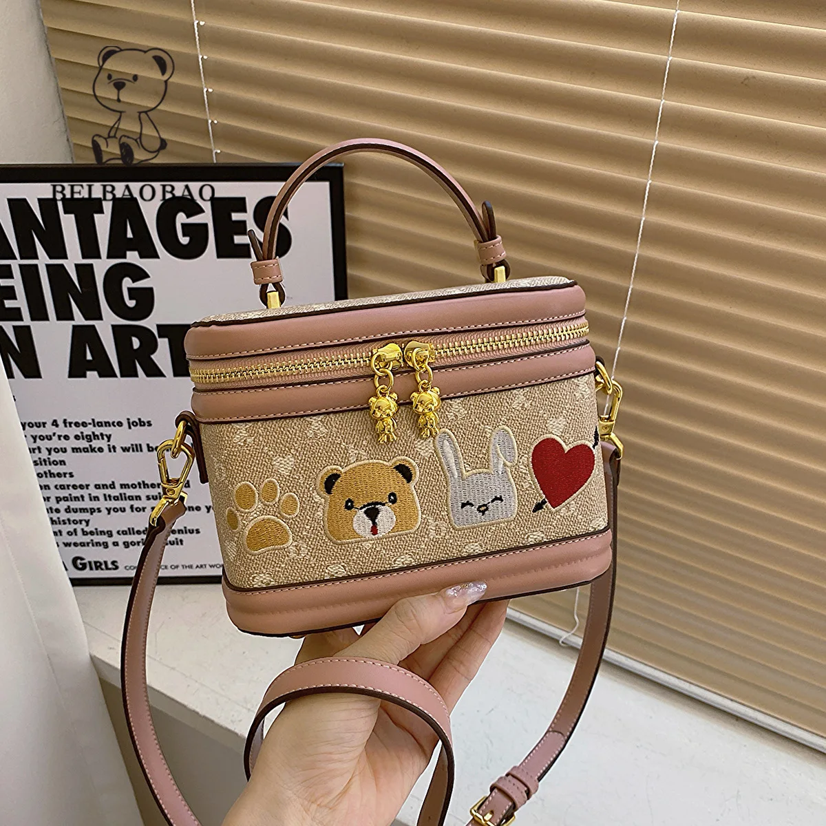 Beibaobao-2024-Summer-New-Women-s-Bag-Sweet-Cute-Box-Bag-Casual-Fashion ...