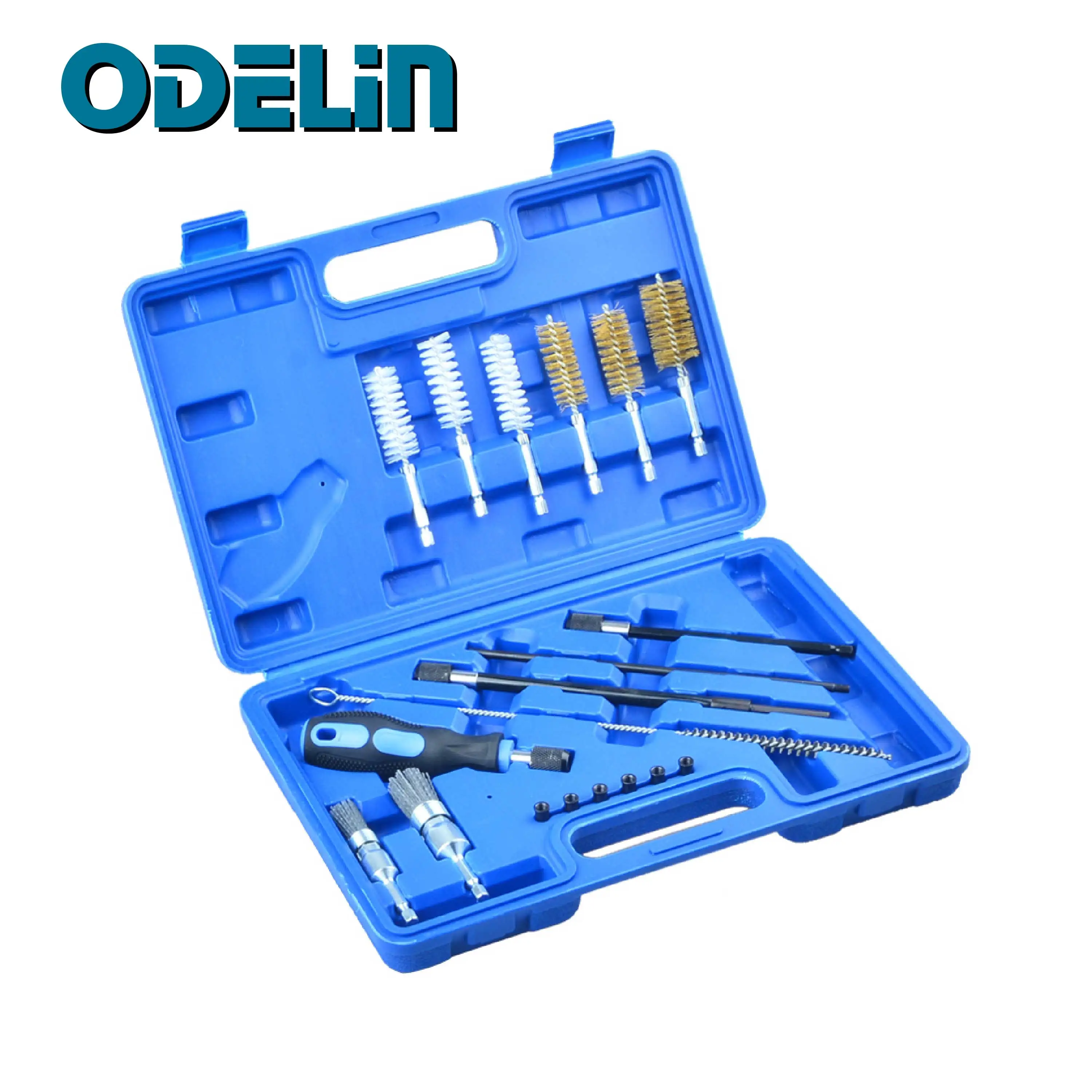 19pcs-Universal-Injector-Seat-Brush-Cleaner-Cleaning-Tool-Kit-for ...