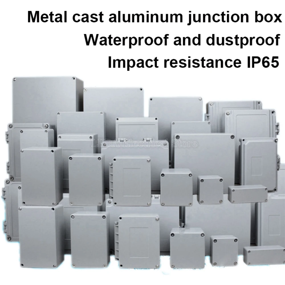 1Pc-Cast-aluminum-junction-box-metal-button-box-power-box-aluminum ...