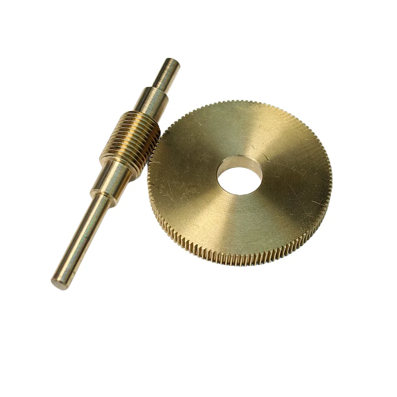 059 Worm Gear 120 Teeth 0.4M 120T 12MM hole diameter Gear 1:120 Brass ...