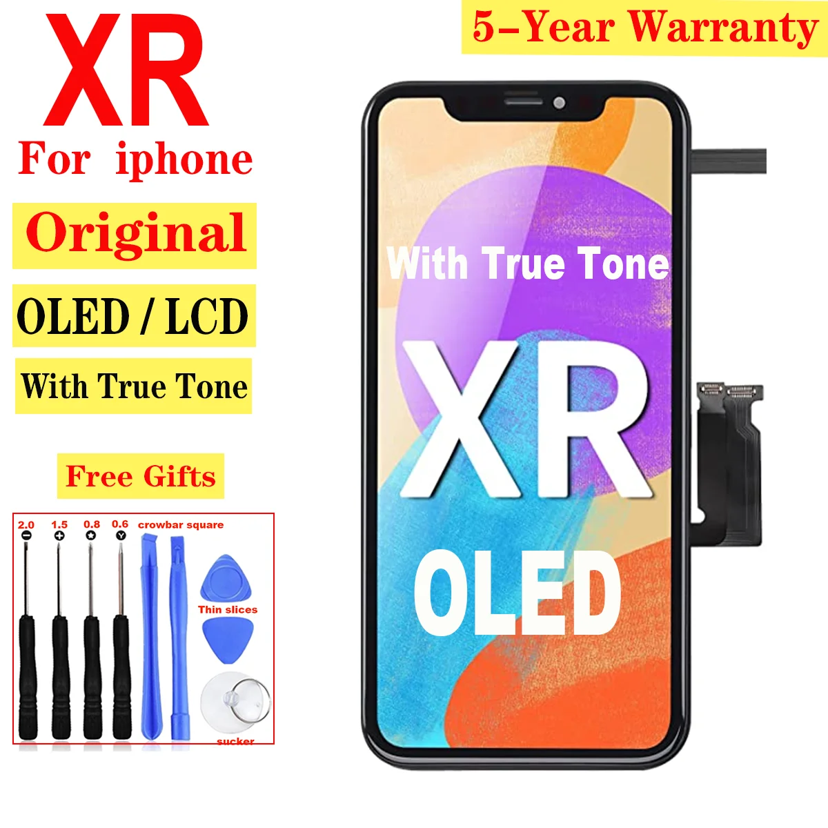 Original-LCD-for-iphone-XR-Display-3D-Touch-Screen-Digitizer-Assembly ...