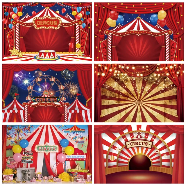 Circus Theme Background