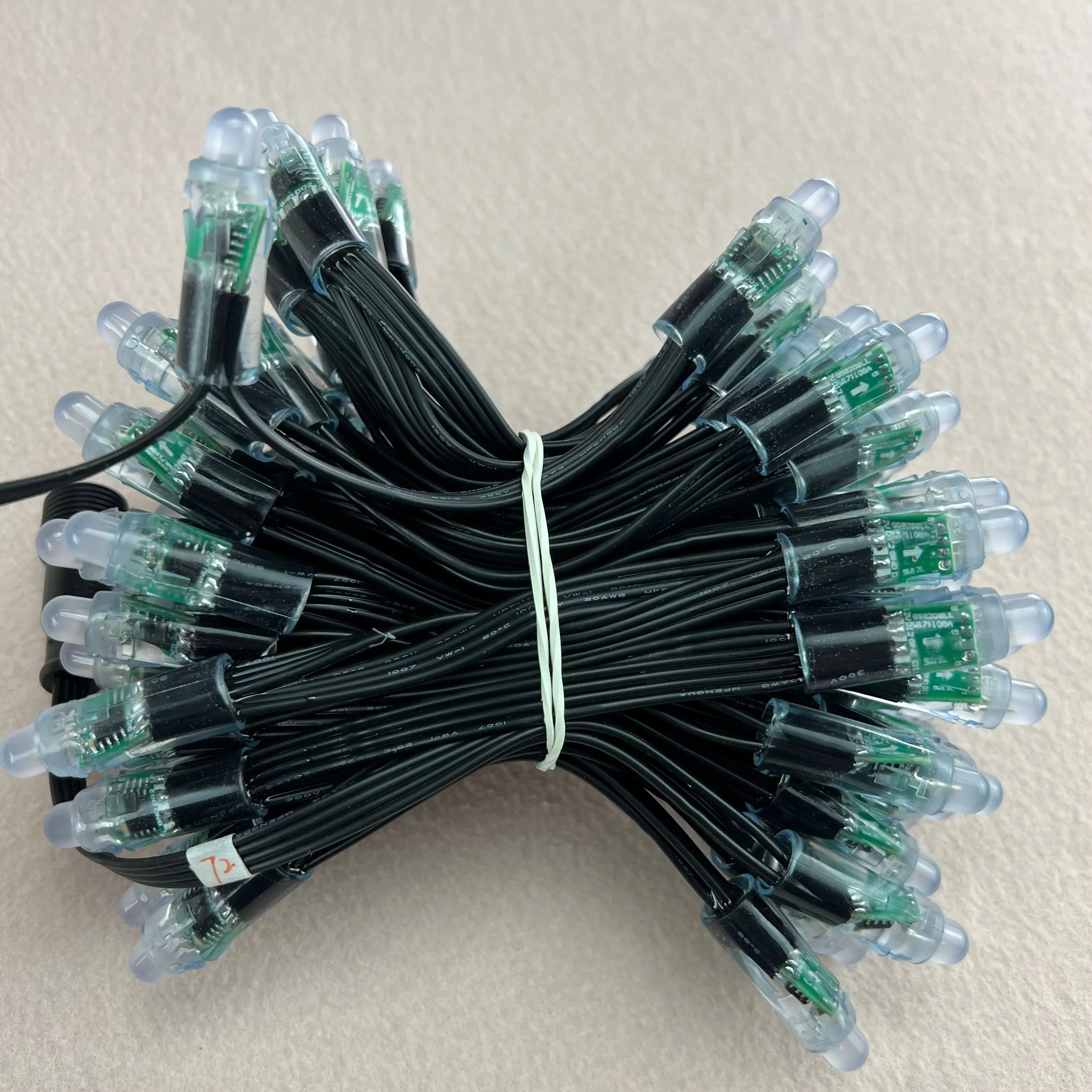 Light String Ip68 Addressable | Addressable Led Pixel String | Dc12v Pixel String - Lighting ...