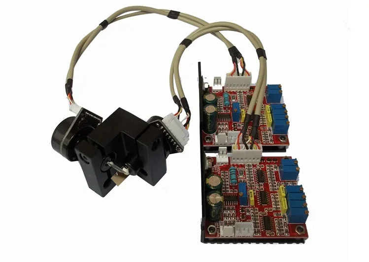 RGB-Full-color-20K-Laser-Galvo-Mirror-w-Power-supply-PCB-driver ...