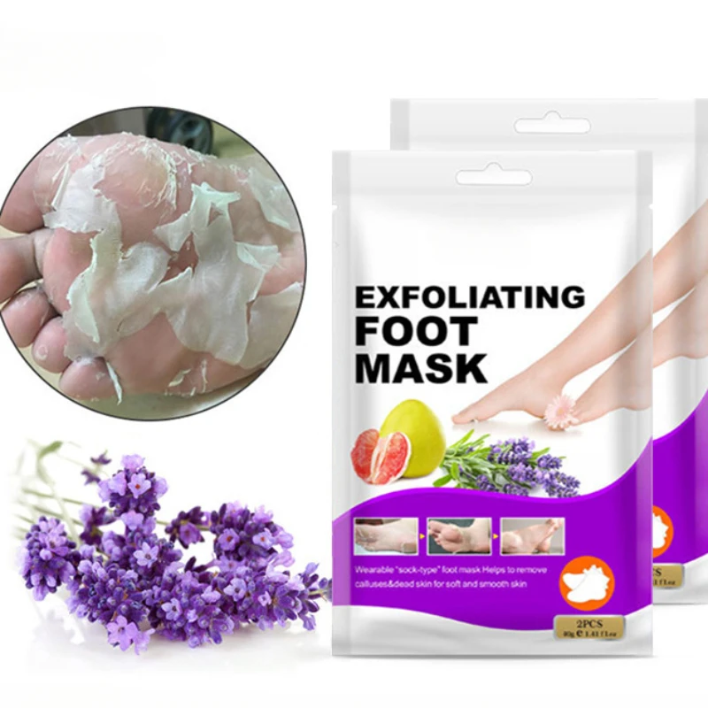 Lavender-Foot-Mask-Remove-Dead-Skin-and-Exfoliation-Foot-Care-Products ...