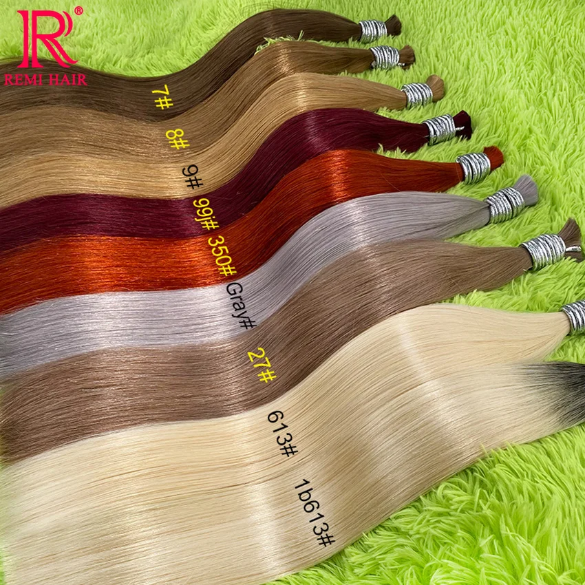 Cabello-humano-vietnamita-a-granel-sin-trama-extensiones-de-cabello ...