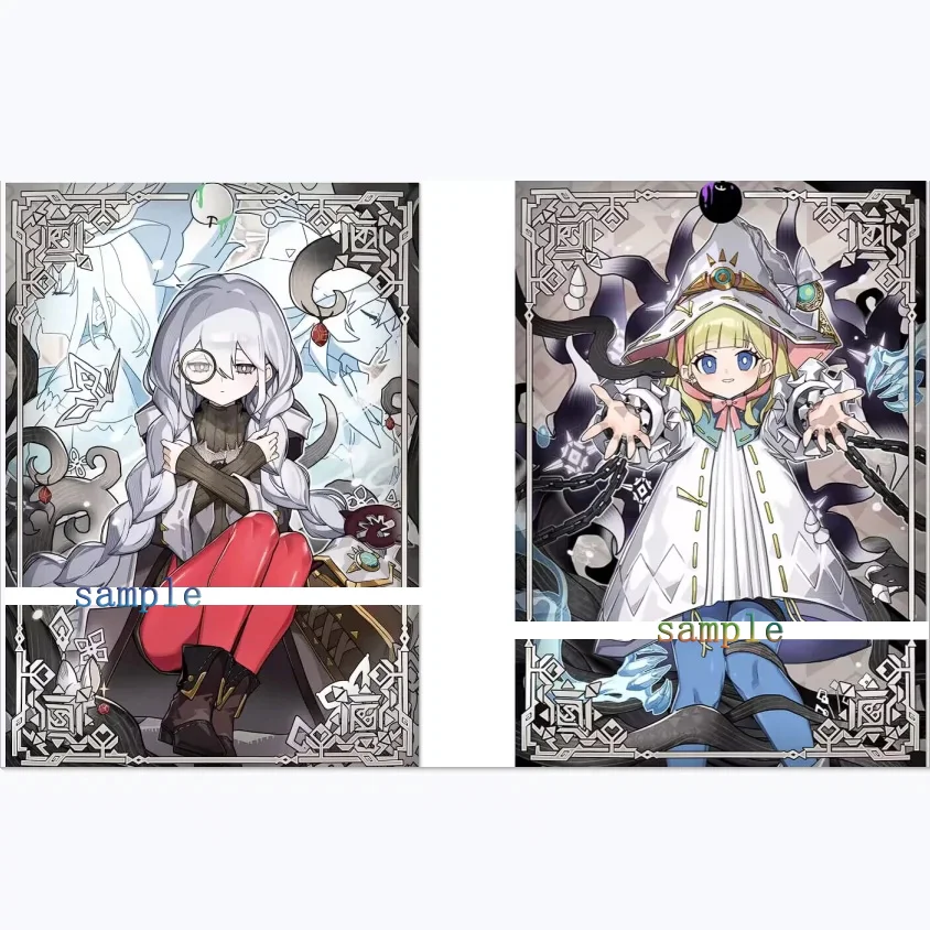 60PCS-Genuine-Yugioh-Risette-Asteria-of-the-White-Woods-Card-Sleeves-Yu ...