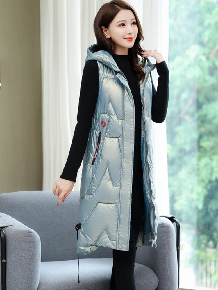 PERZOE Waistcoat Slant Pockets Buttons Zipper Placket