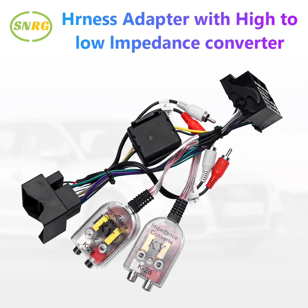 SNRG AK/INIB/NRCBL ISO Cable 40pin ISO Harness Adapter With High To Low ...