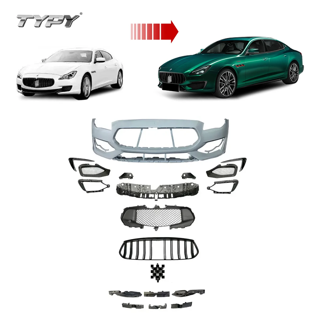 Auto-Accessories-Car-Front-Performance-Body-Kit-Parts-For-Maserati ...