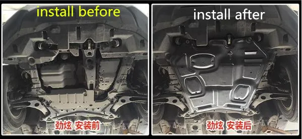 Manganese-steel-car-engine-skid-plate-guard-plate-mudguards-motor ...