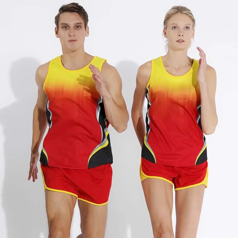 Men-Women-Sportwear-Sports-Set-Marathon-Clothes-Vest-Shorts-Racing-kits ...