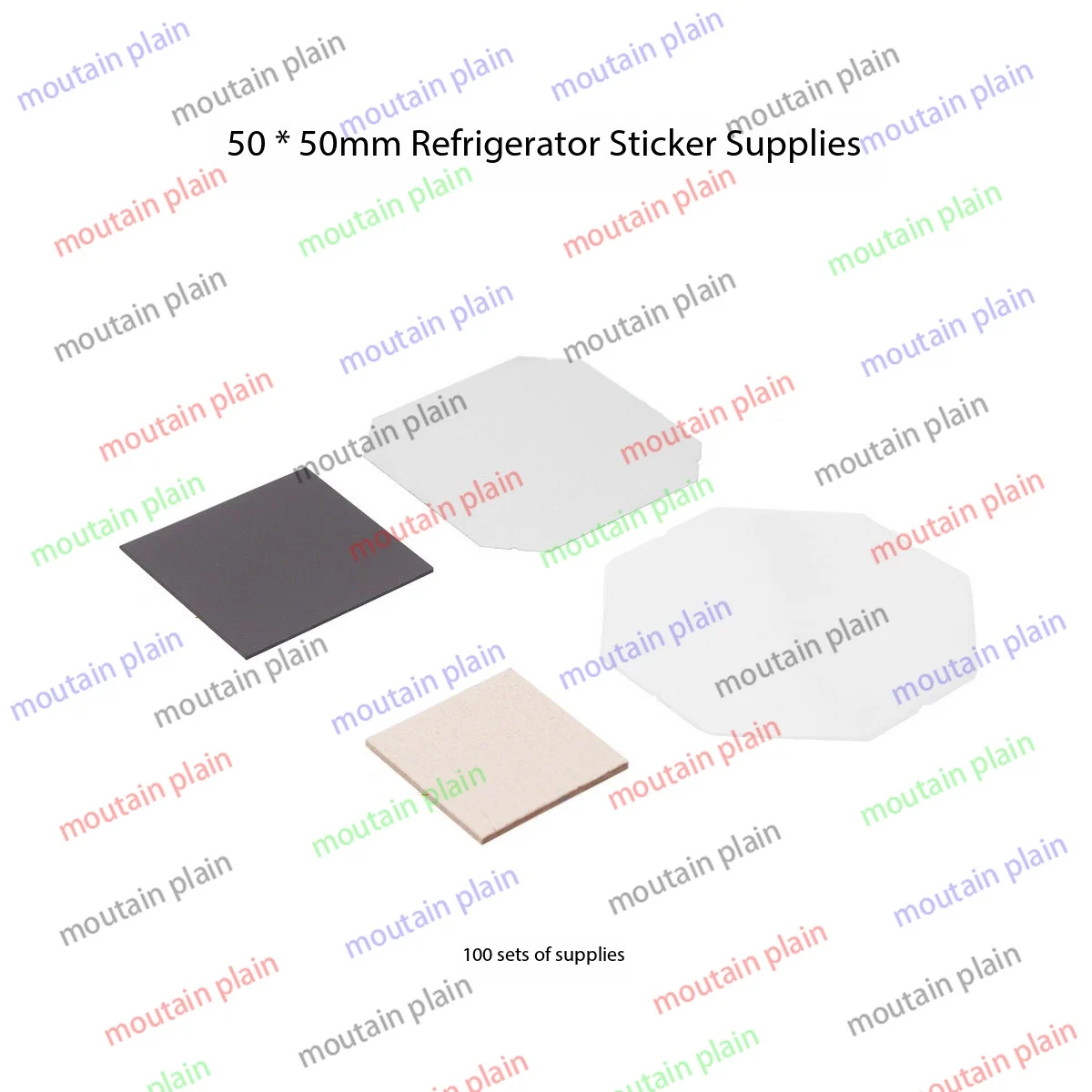 100PCS-Material-Fridge-Magnet-Maker-Button-Machine-Square-2-x2-50x50mm ...