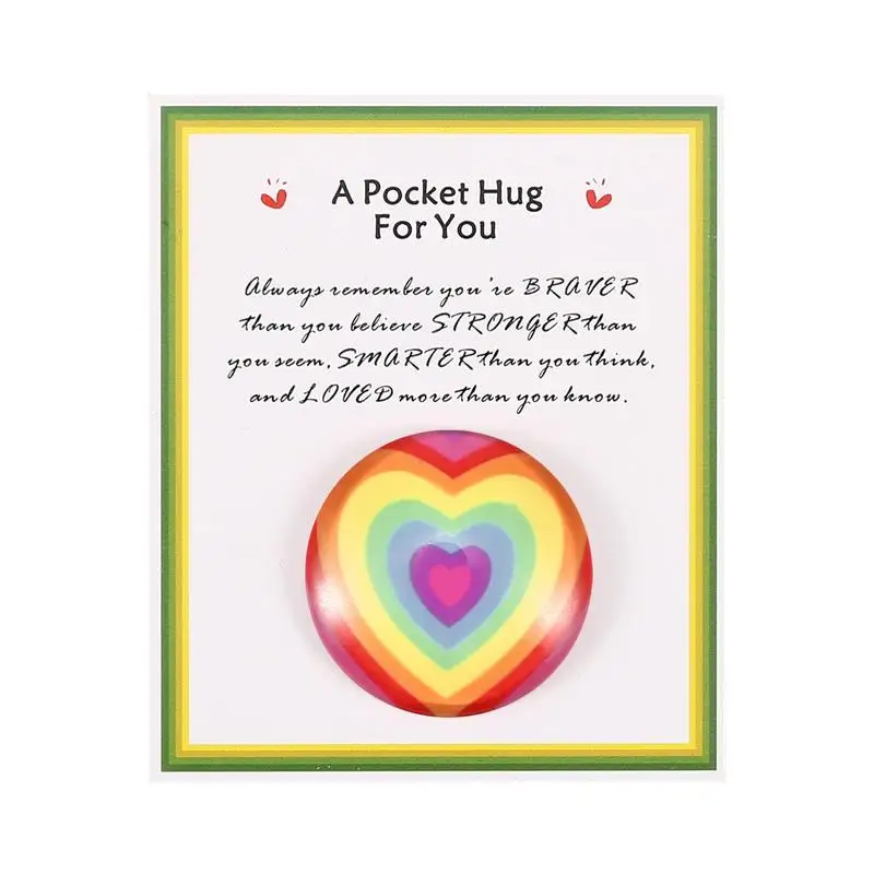 Pocket-Hugs-For-Friends-Pocket-Hug-Heart-Keepsake-Token-Portable ...