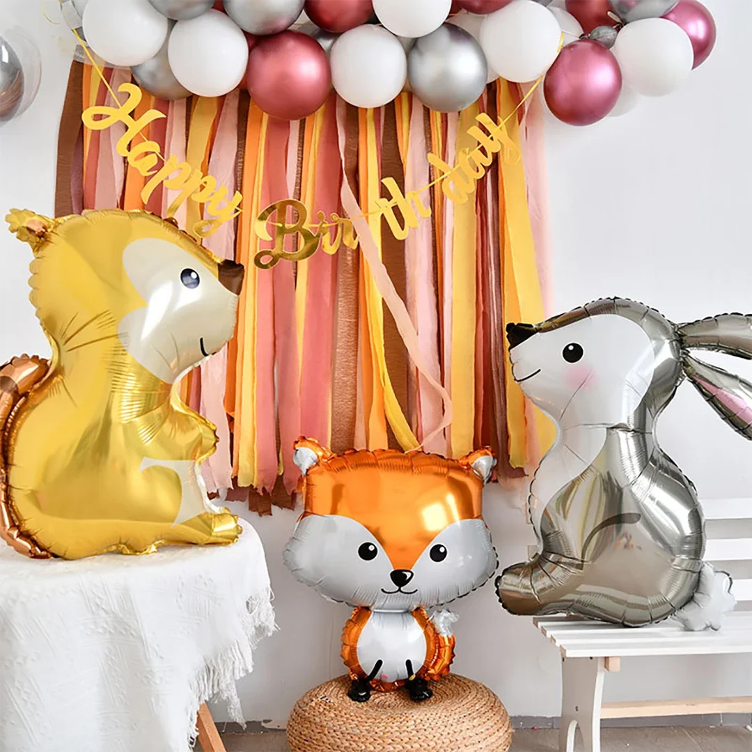 Reusable Foil Balloon Large Animal Foil Balloon - Lion Design Wild ...
