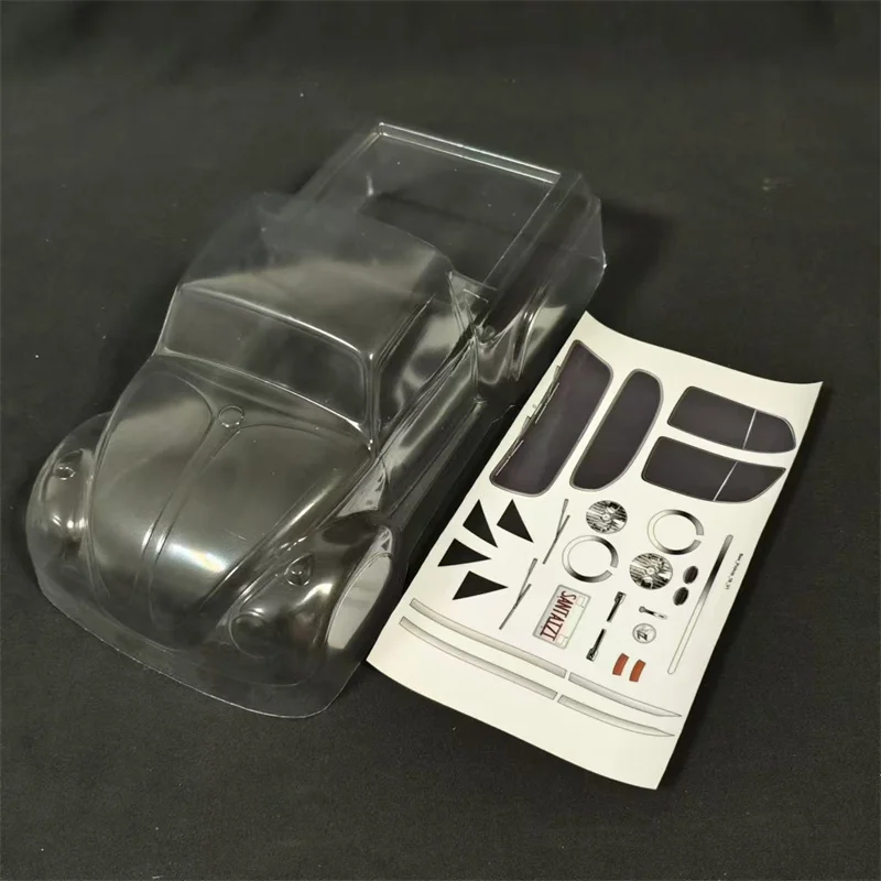 1/16 Scale Beetle Bule Body Shell Replacement for MT and Short Course ...