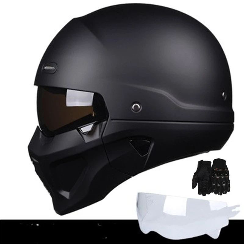 Half Face Helmet Motorcycle | Vintage Helmets Motorcycle - Motorcycle ...