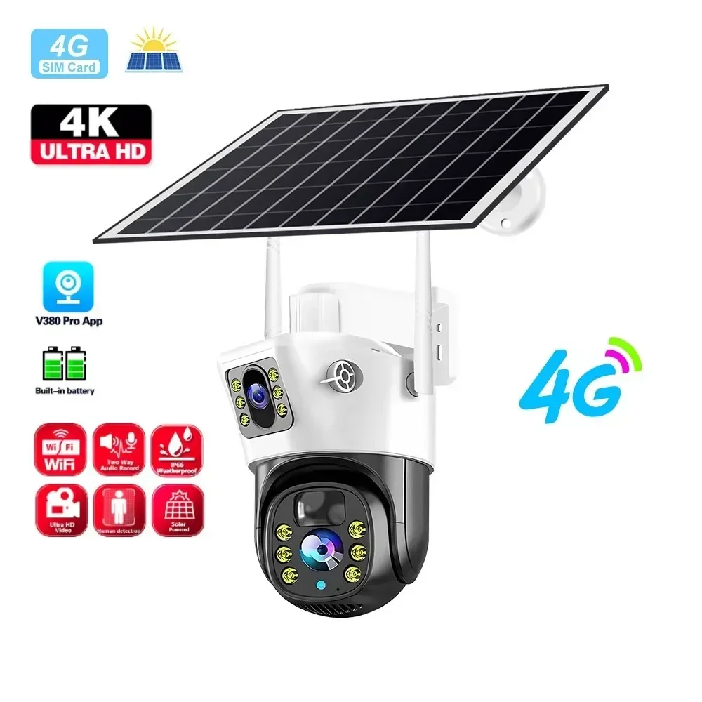 4K-4G-Sim-Solar-Wireless-Surveillance-Camera-Outdoor-CCTV-PTZ-Camera ...