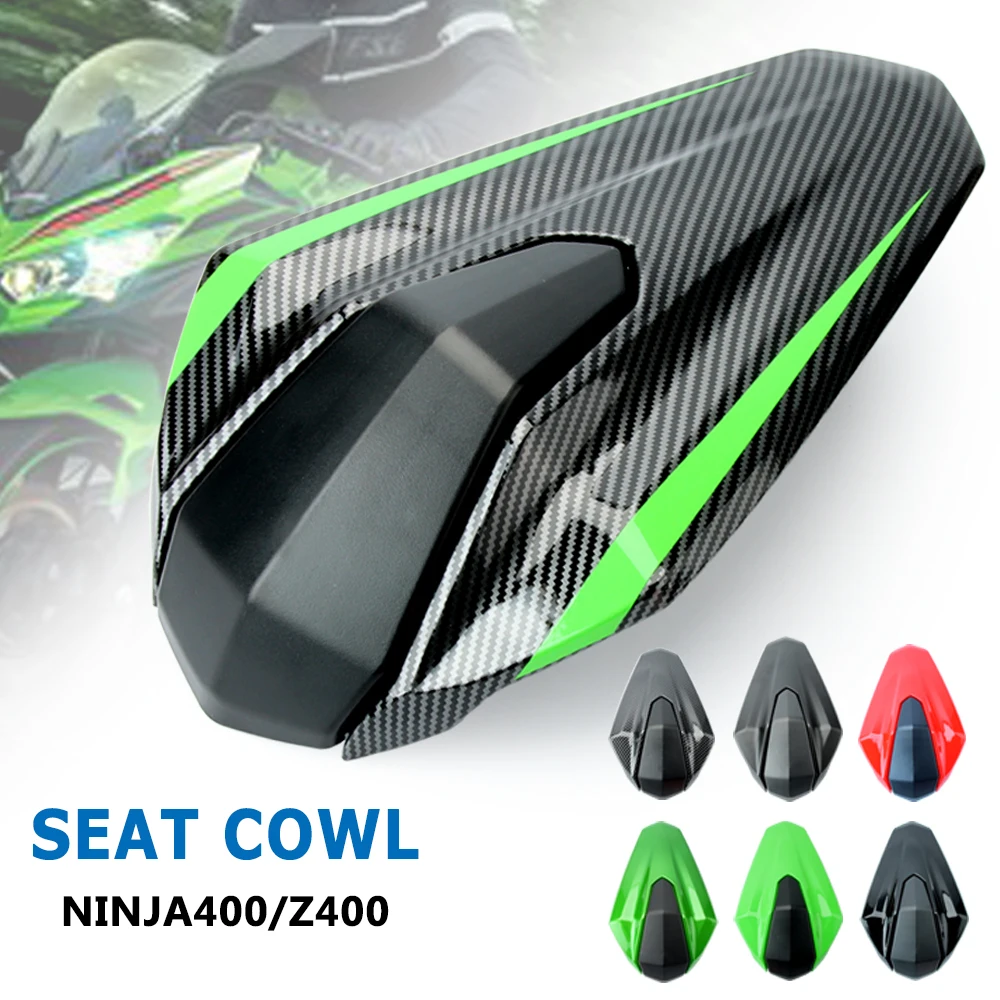 FOR-Kawasaki-Z400-Ninja-400-New-Motorcycle-Rear-Passenger-Pillion-Seat ...