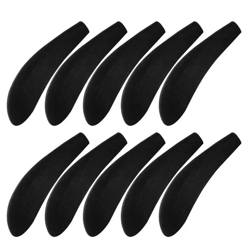 10PCS-Flocking-Garment-Hangers-Shoulder-Pads-Clothing-Hanger-Shoulder ...