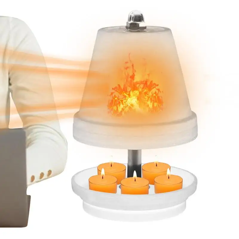 Tea-Light-Oven-Candle-Heater-Ceramic-Radiator-Tea-Light-Stove-Candle ...