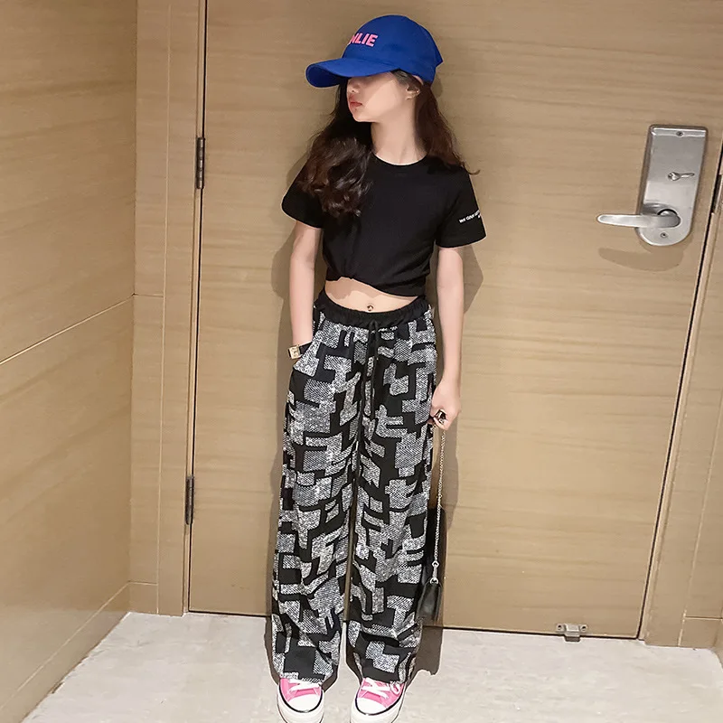 Girls-Clothes-Sets-T-shirt-Pants-2-Pcs-Summer-Kids-Short-Sleeve-Outfits ...