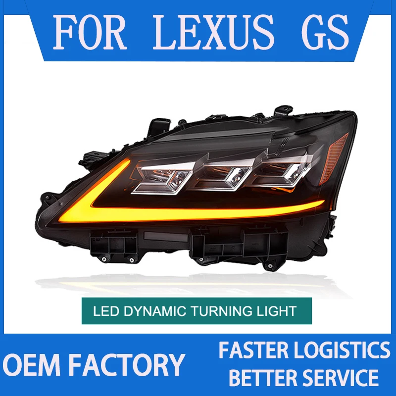 1-Pair-LED-Headlight-Assembly-for-Lexus-GS-GS250-GS350-2012-2015-Plug ...