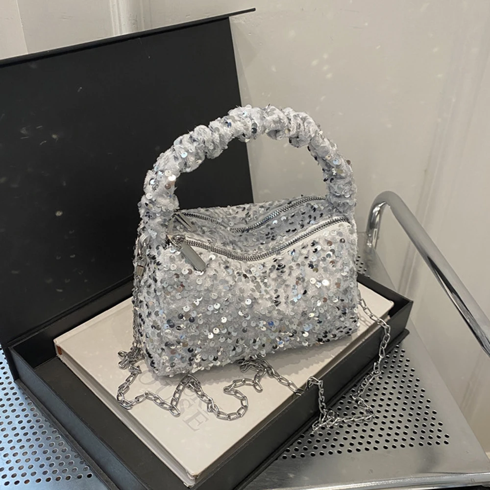 Shiny-Sequins-Evening-Clutch-Bag-Glitter-Underarm-Bag-Dinner-Party ...