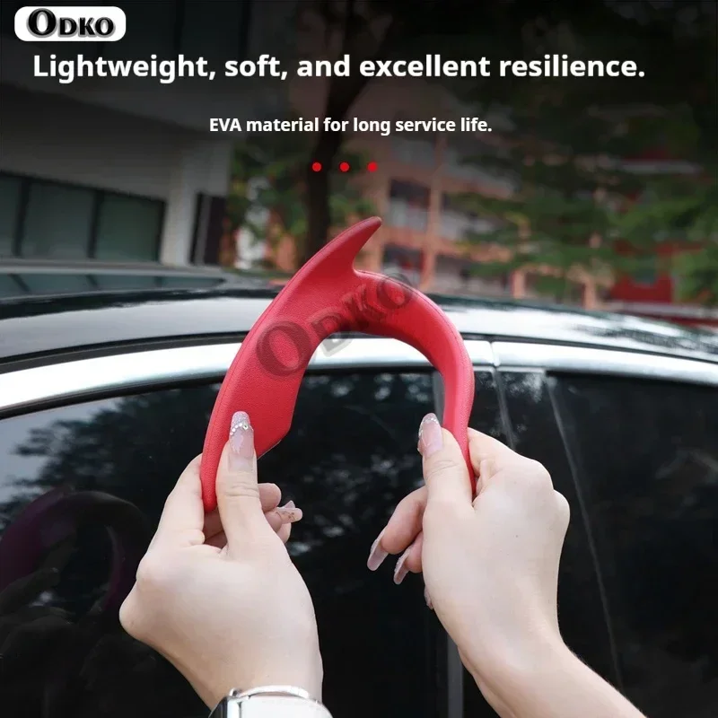 Автомобильная крыша, рог дракона, 1 пара 3D наклеек на автомобиль ...