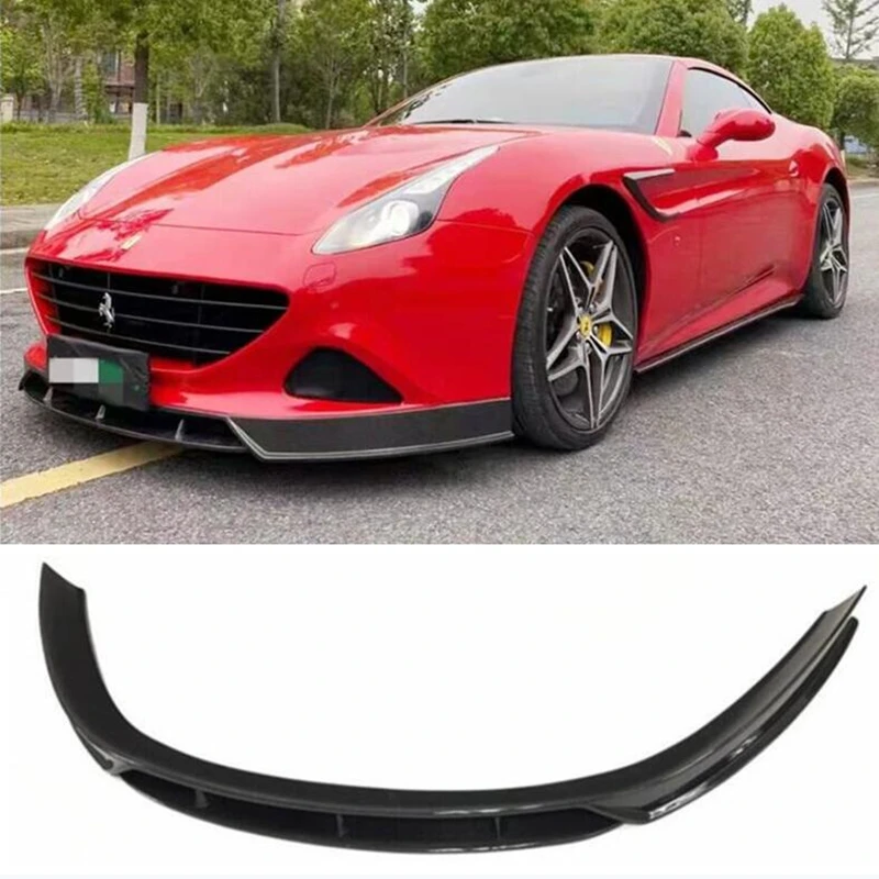 For Ferrari California T 2015-No REAL Carbon Fiber Front Lip Splitters ...