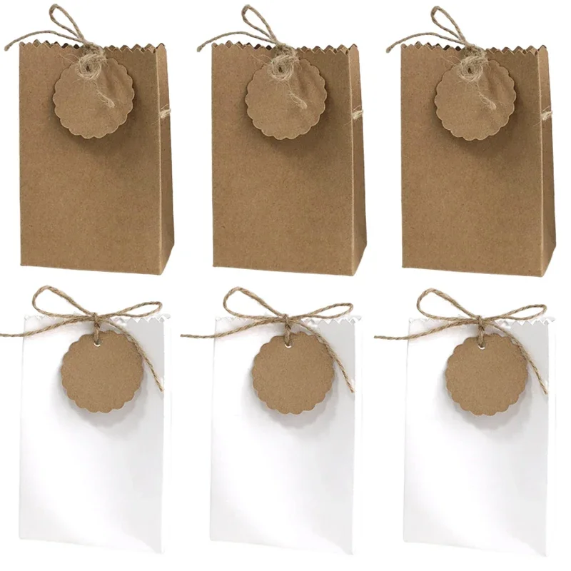 50pcs-Retro-Kraft-Paper-Bag-European-Gift-Bags-DIY-Candy-Jewelry ...
