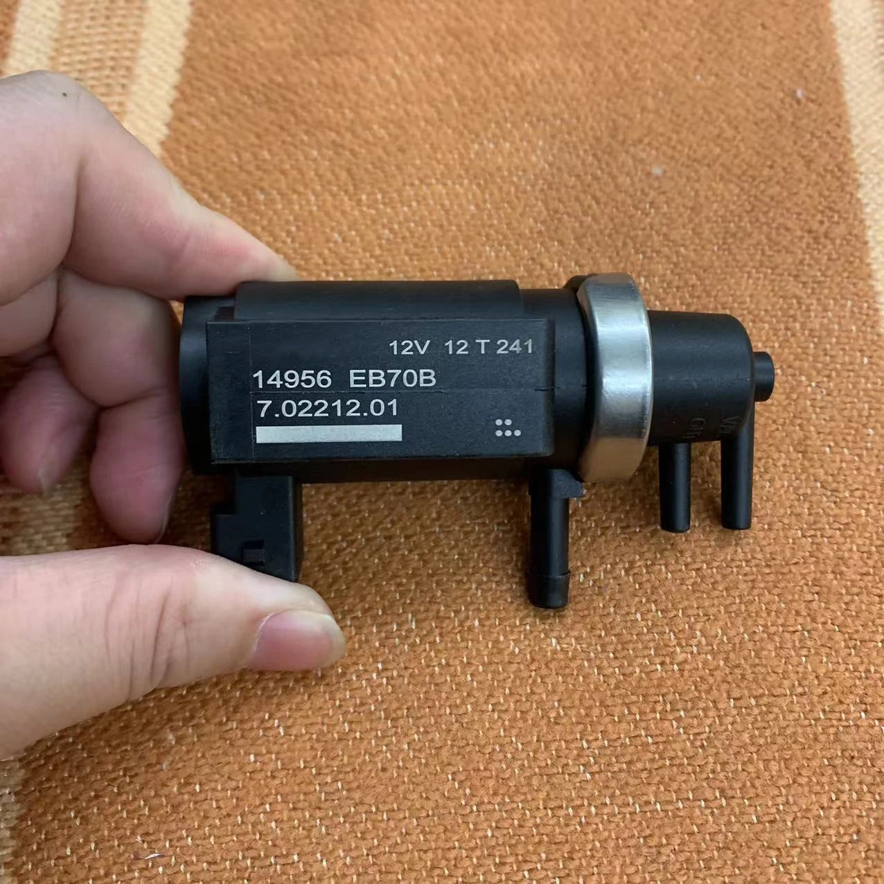 Solenoide Turbo Boost 14956EB70B para Nissan Navara D40, Pathfinder R51 ...