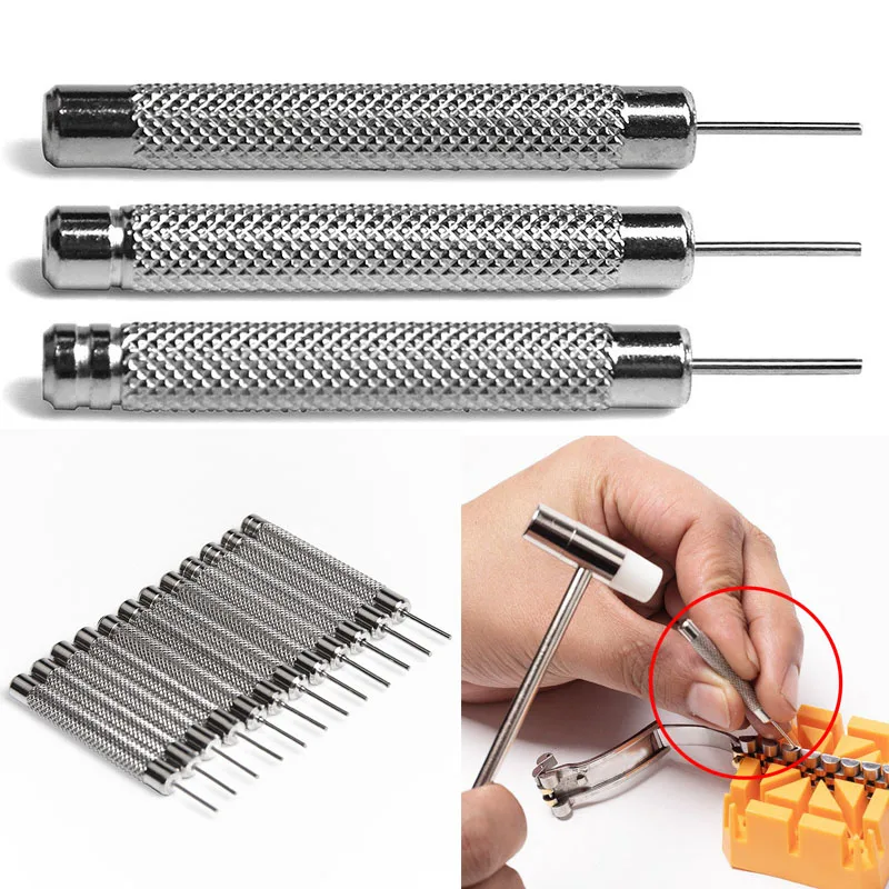 Watch-Strap-Link-Punch-Pin-Stick-Watch-Band-Bracelet-Remover-Bar-Hammer ...