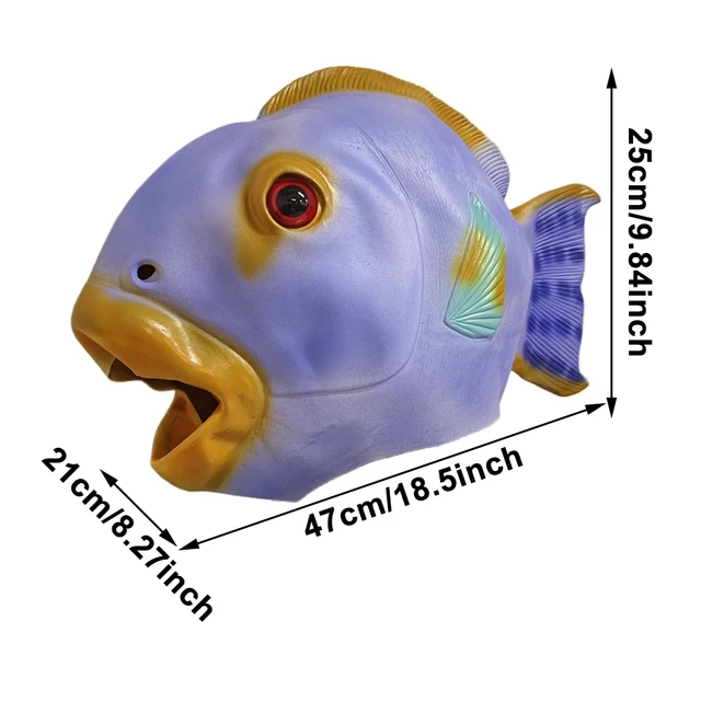 Costume De Tête De Poisson