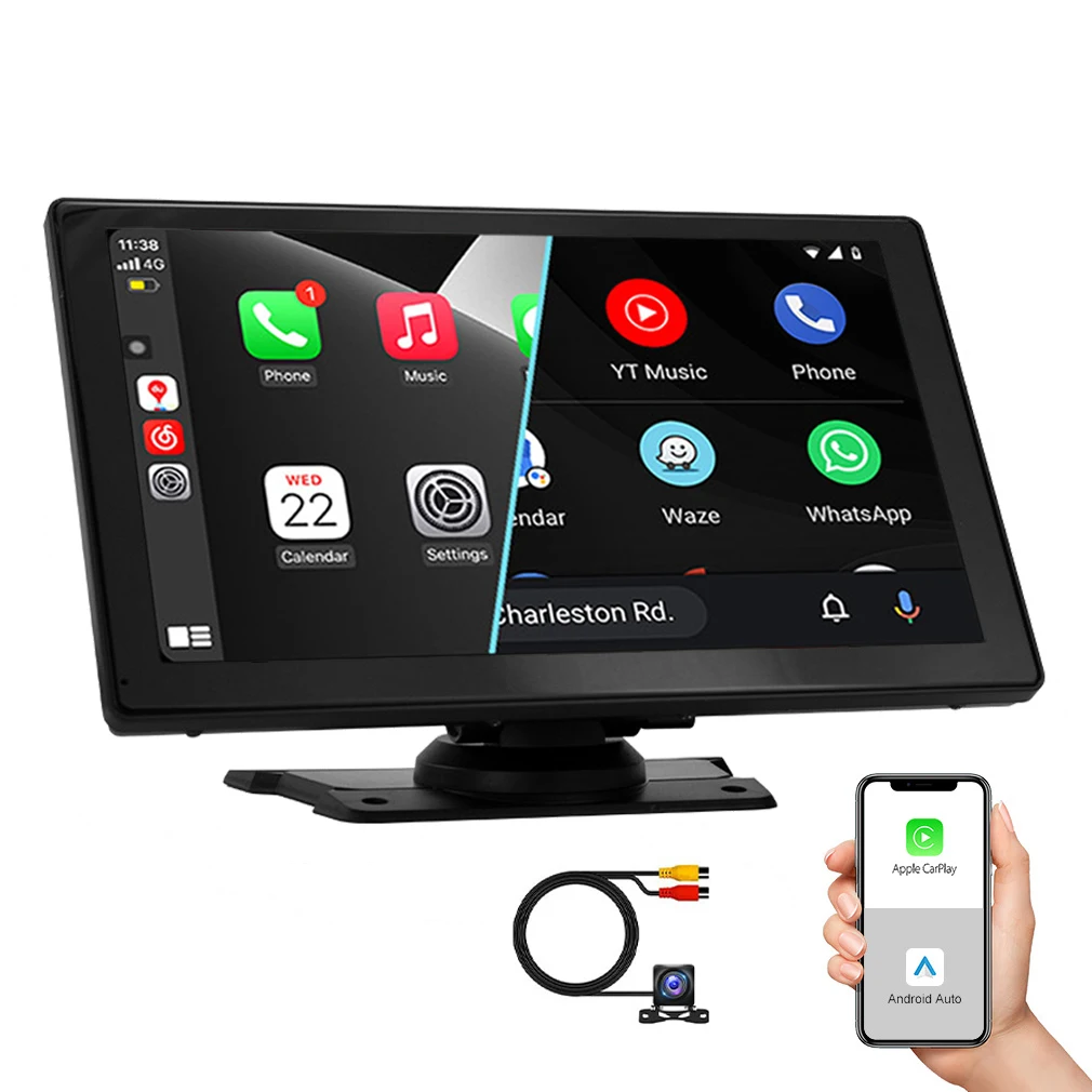 9-Inch-Car-Stereo-Multimedia-Player-GPS-Navigation-Dashboard-Wireless ...