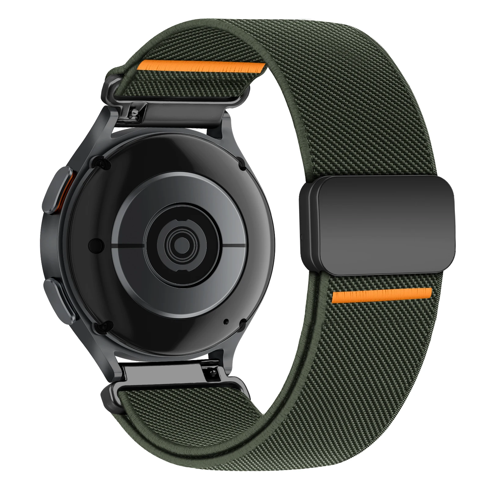 Magnetic Nylon Smartwatch Strap - Available in 20mm and 22mm Sizes for ...