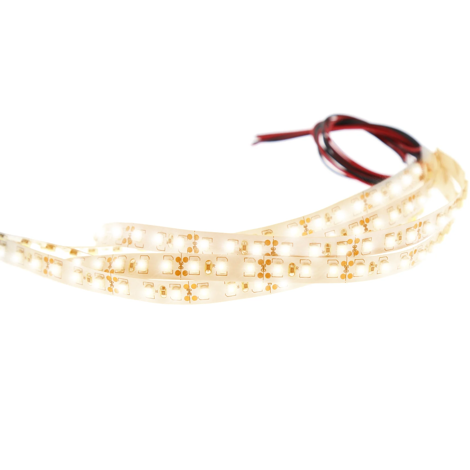 Evemodel 5pcs Pre-wired SMD LED 3528 Warm White 24-LEDs 20cm Long Light ...