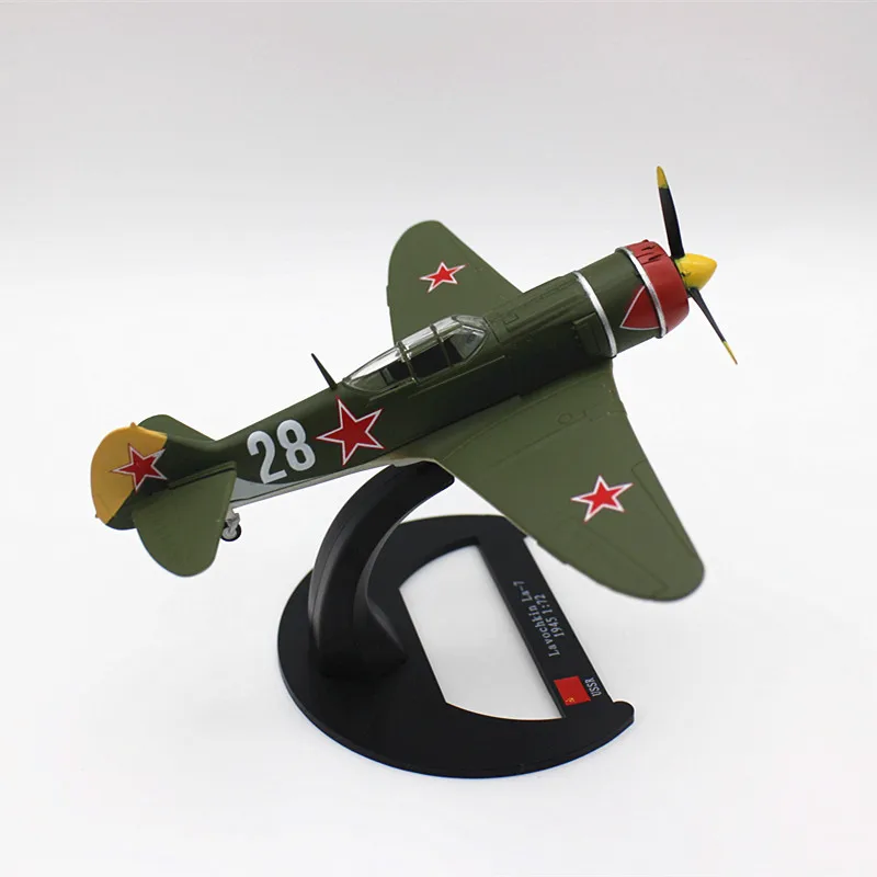 NEW 1/72 WWII Plane Lavochkin La 7 Fighter 1945 URSS Air Force Alloy ...