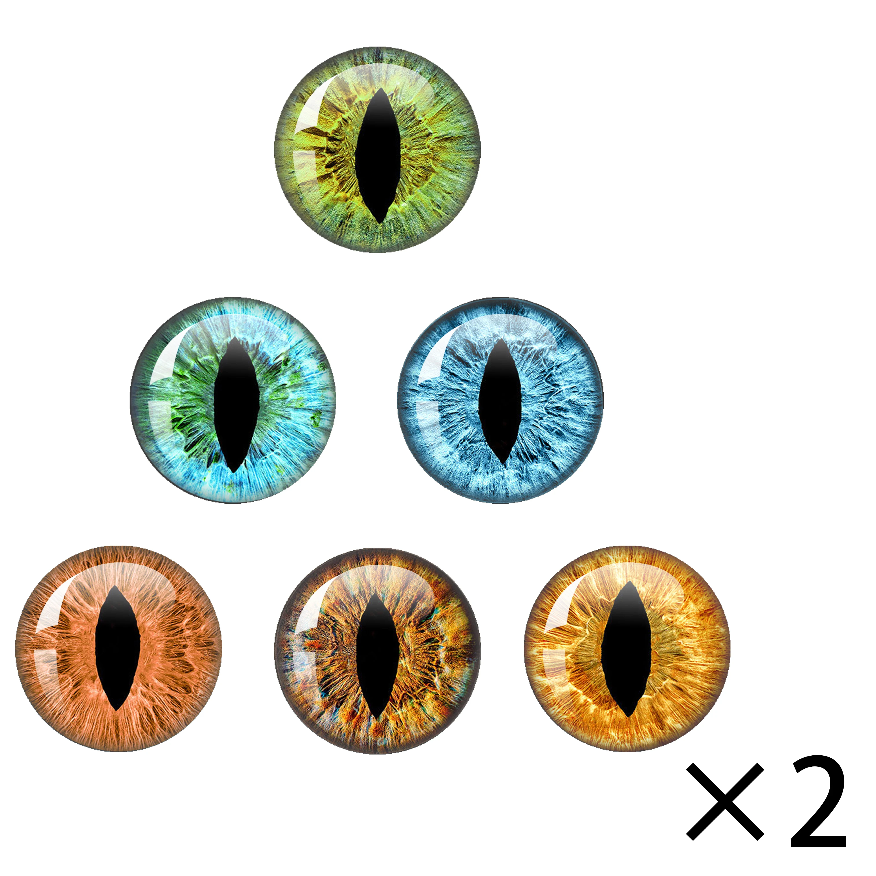 Glass-Eyes-Cabochons-Round-10MM-40MM-Round-Dome-Dragon-Eye-Dragon-Cat ...