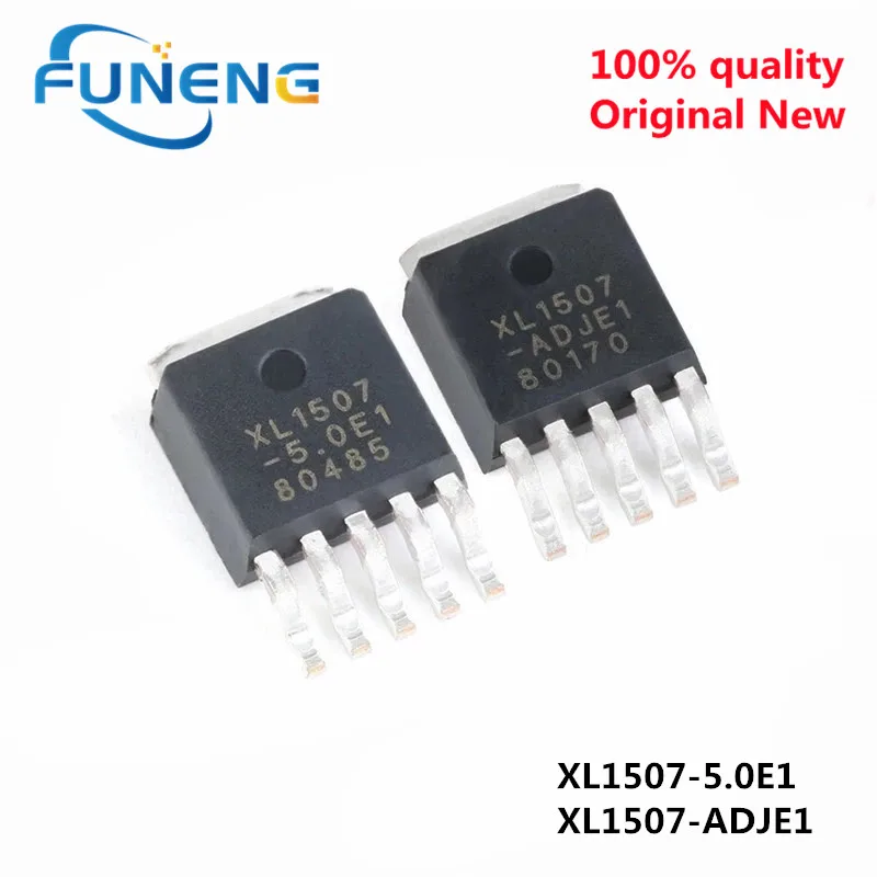 5pcs Xl1507-5.0e1 Xl1507-adj Xl1507 To-252-5 Ic Ap1507-adj To252-5 ...