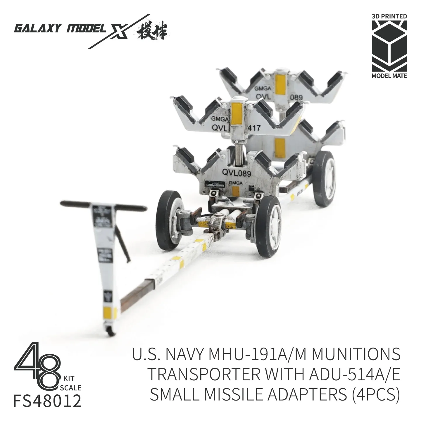 Galaxy 1/48 U.S.Navy MHU-191A/M Munitions Transporter With ADU-514A/E ...