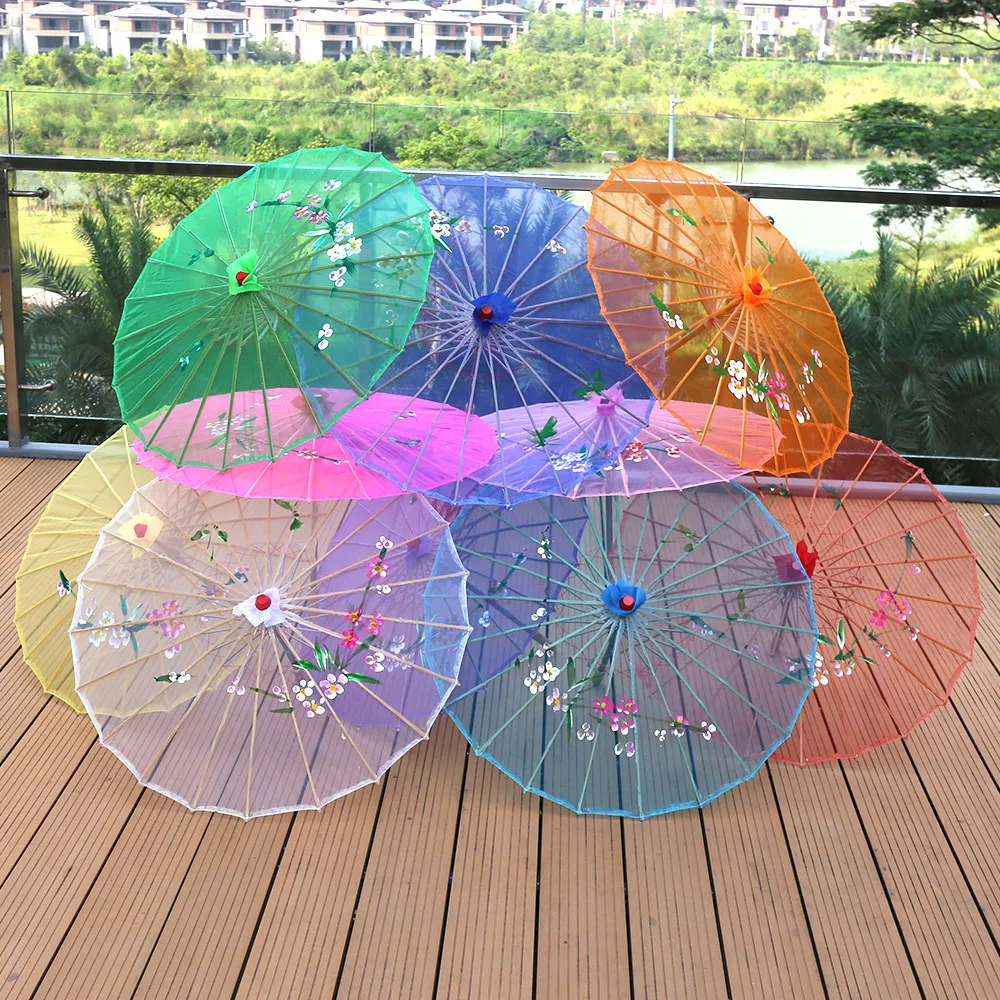 Silk Dance Performance Props Umbrella | Dancing Props Oiled Paper ...
